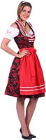 Elisabeth Rood-Zwart Dirndljurk 2-delig Kopen?